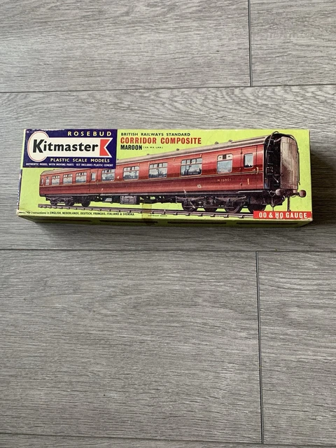 KITMASTER OO/HO MODEL RAILWAY KIT No 15 BR SR Corridor Brake 2nd Coach BUILT £20.29 - PicClick UK