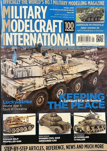 MILITARY MODELCRAFT INTERNATIONAL Magazine Issue January 2026 £11.48 ...