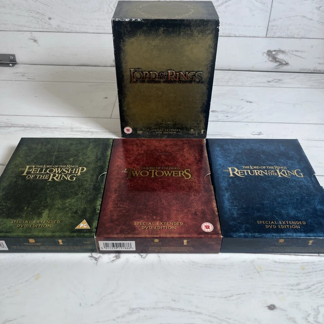 THE LORD OF the Rings Trilogy, Special Extended Edition DVD Box Set ...
