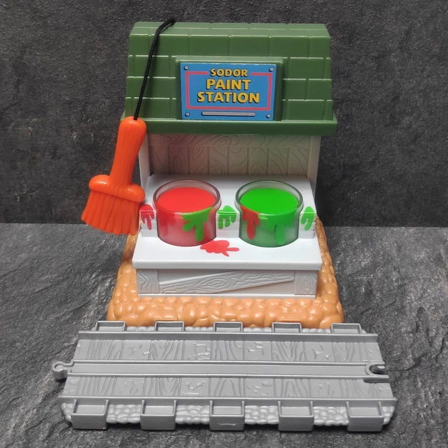 THOMAS AND HIS Friends Sodor Paint Station Gullane 2006 Take Along £13. ...