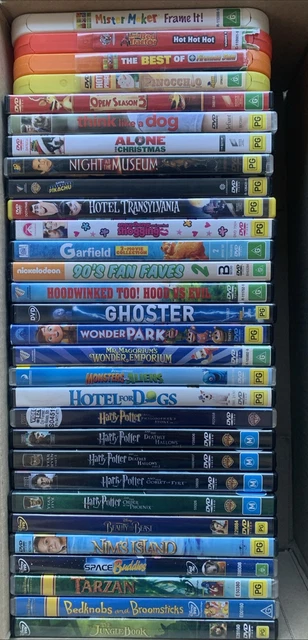 30 KIDS DVDS Kids Disney PotterChildren Movies Bundle Bulk Lot PRE ...