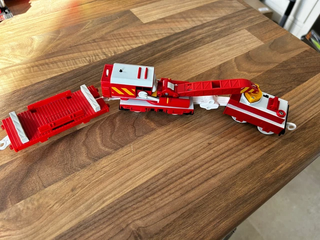 THOMAS & FRIENDS TOMY Train TrackMaster Rocky The Red Crane Railway ...