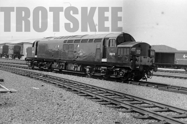 35MM NEGATIVE BR British Railways Diesel Loco Class 37 D6712 Stratford 1967 £4.97 - PicClick UK