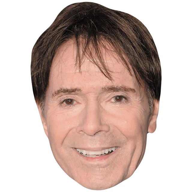 CLIFF RICHARD (SMILE) Big Head. Masque plus grand que nature. EUR 33,25 ...