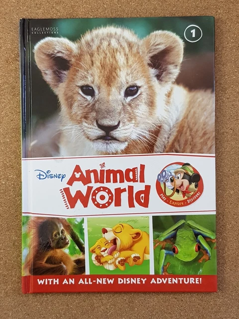 MISC BOOK - Disney Adventure Animal World Picture Story Books - Various ...