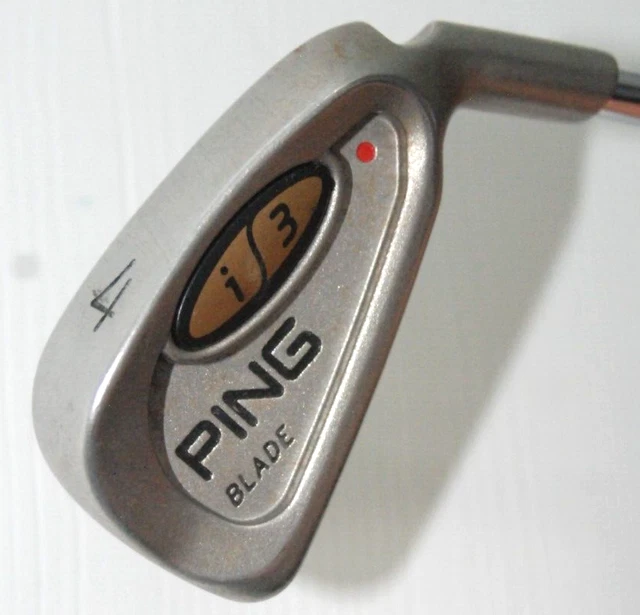 PING I3 BLADE Red Dot 4 Iron JZ Stiff Steel Shaft Right Handed #1206 £ ...