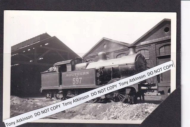 SOUTHERN RAILWAY ( Ex Secr) - J Class 0-6-4T No. A597 - Vintage Image ...