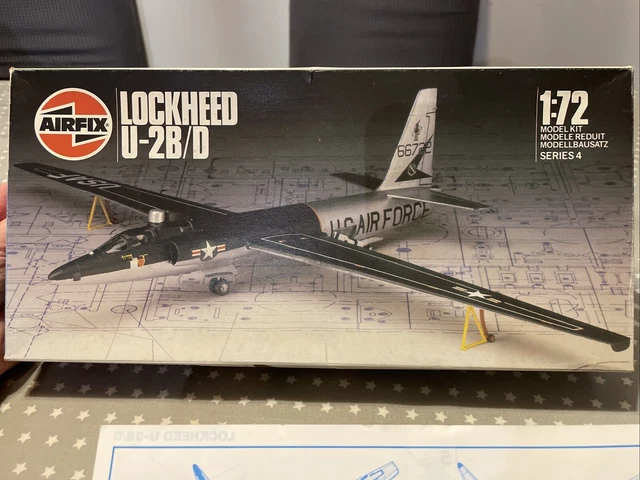 AIRFIX 1/72 LOCKHEED U-2B/U-2D spy plane model kit, 04028 £8.00 ...