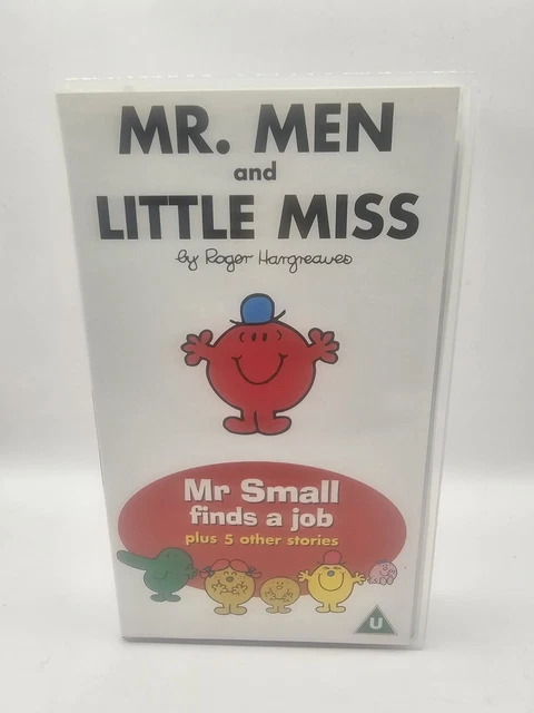 MR MEN AND Little Miss - Mr Small Finds A Job And Other Stories (VHS ...