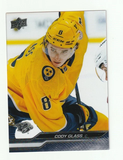 CODY GLASS 2023-24 Upper Deck Series 1 Clear Cut card #101 Nashville Predators $6.99 - PicClick CA