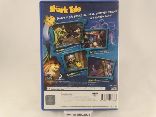 SHARK TALE DREAMWORKS Sony Ps2 Playstation 2 Pal Ita Italiano Originale ...