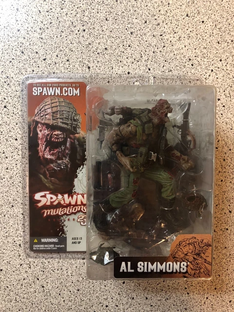 AL SIMMONS ACTION Figure Spawn Mutations Series 23 Mcfarlane Toys ...