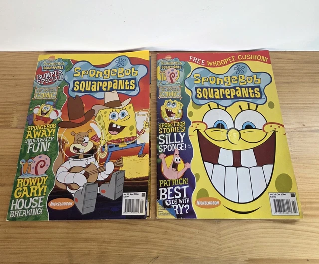 SPONGEBOB SQUAREPANTS NICKELODEON Comic Magazine Mega Bundle Deal x 18 ...
