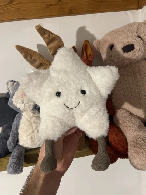 JELLYCAT I AM Amuseable Cream Star soft plush toy new tags £55.00 ...