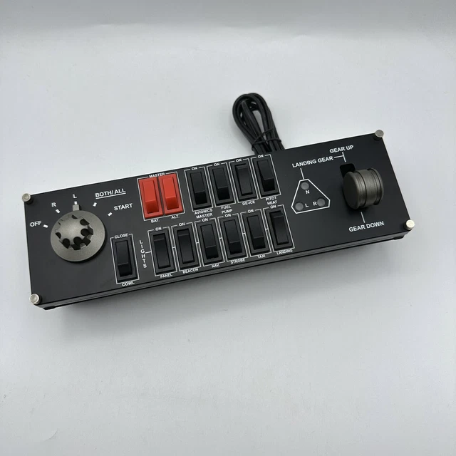 LOGITECH GAMING G Saitek PRO Flight Switch Panel, Instrumentenpanel ...