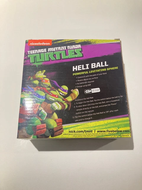 NICKELODEON TEENAGE MUTANT Ninja Turtles Michelangelo Mikey Heli Ball ...