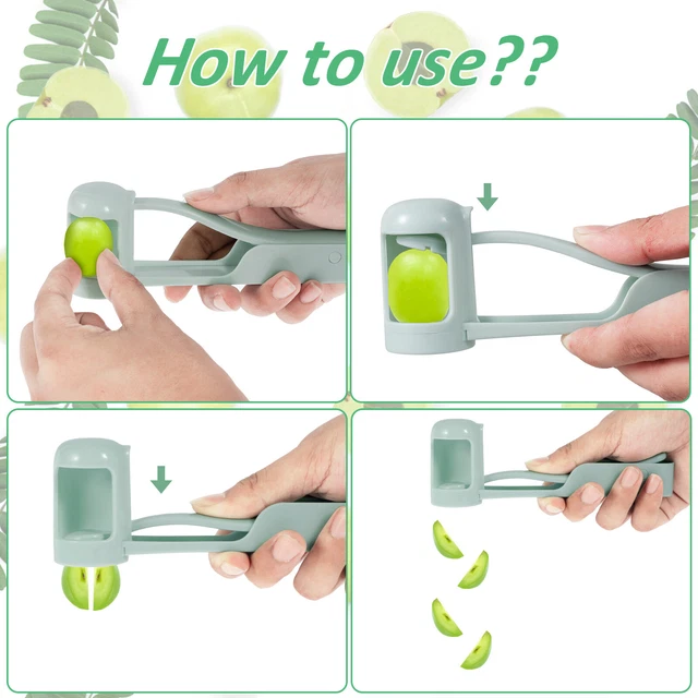 GRAPE CUTTER FOOD Grade Grape Slicer Tool Efficient Quarter Fruit ...