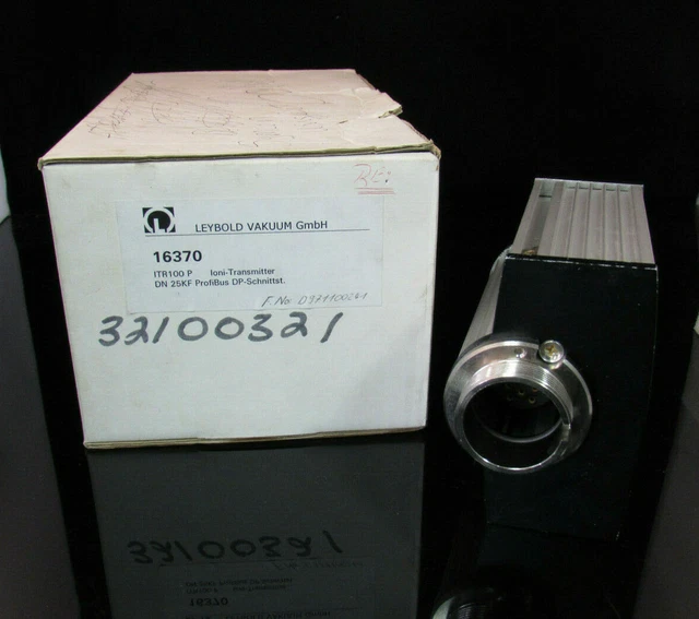 LEYBOLD VAKUUM ITR100 P 16370 Ioni-Transmitter Profibus-Software ...