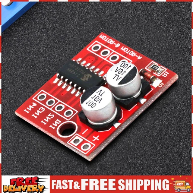 L298N DC MOTOR Driver Module Dual H-Bridge Stepper Motor Driver Driver ...