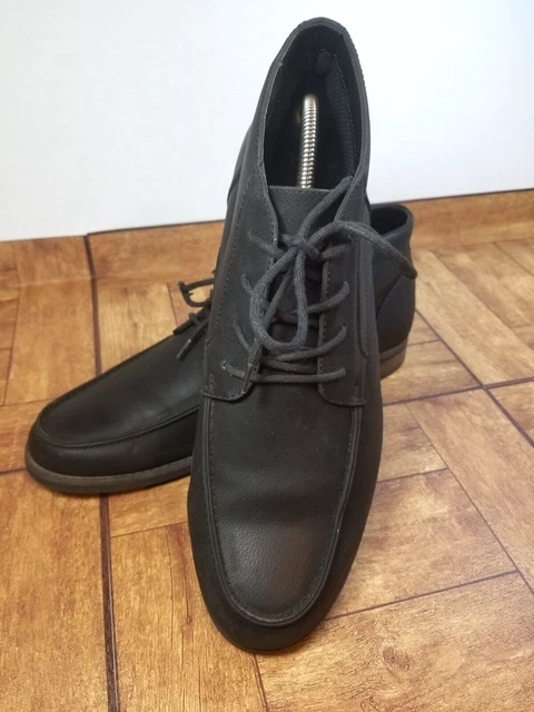 PERRY ELLIS PORTFOLIO Duke Black Lace Up Chukka Boots Men's Size 12 ...