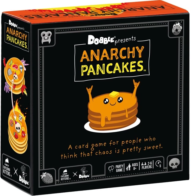 ASMODEE | ANARCHY Pancakes | Dobble Family Card Game | Ages 8+ | 2-6 ...