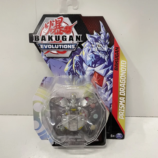 NEW BAKUGAN EVOLUTIONS PRISMA Dragonoid Evo-Rare MINT CONDITION IN HAND ...