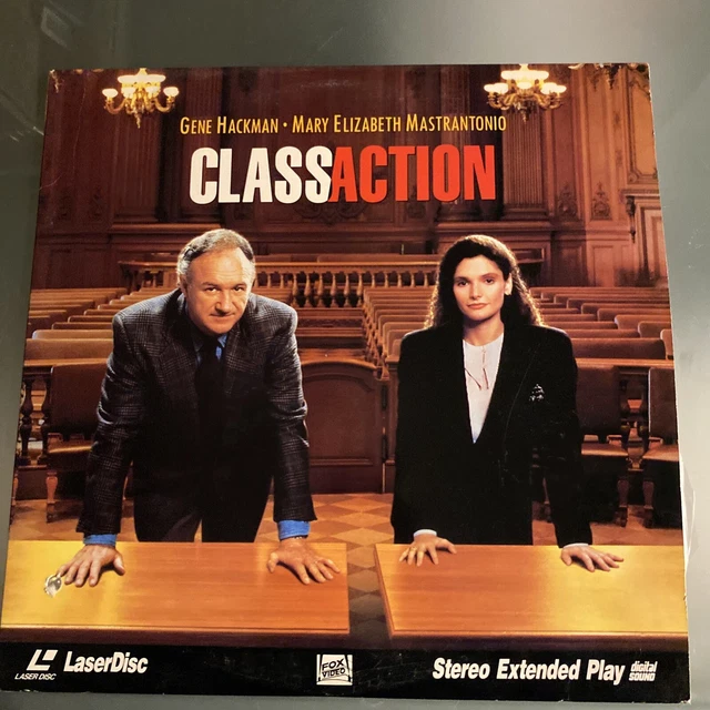 CLASS ACTION LASERDISC - Gene Hackman Mary Elizabeth Mastrantonio Drama ...