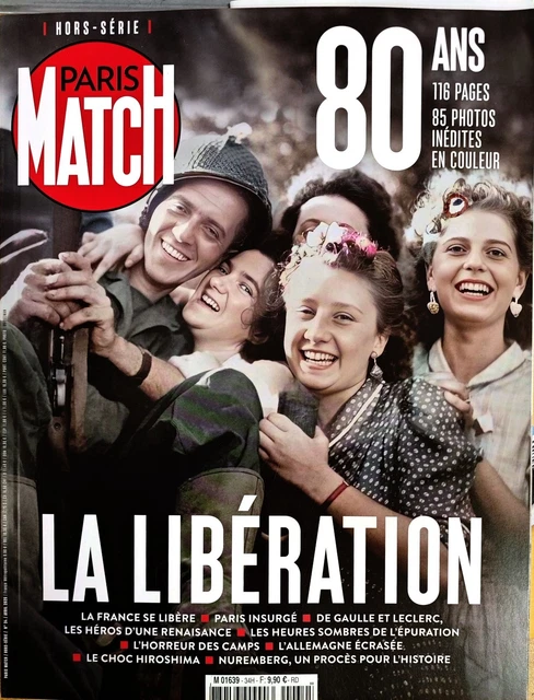 PARIS MATCH HORS Série Libération Anniversaire 80 Ans Neuf EUR 20,90 ...
