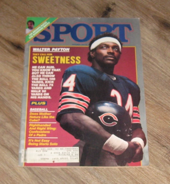 SPORT MAGAZINE OCTOBER 1984 Walter Payton MARIO SOTO Warren Moon $15.00 ...