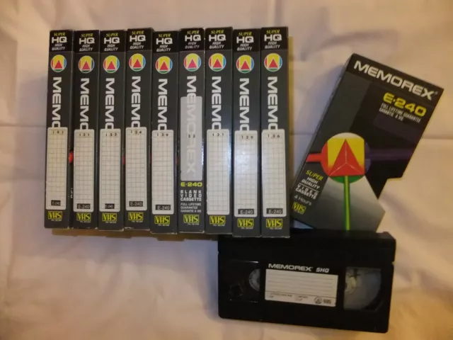 USED BLANK VHS Tapes £18.92 - PicClick UK