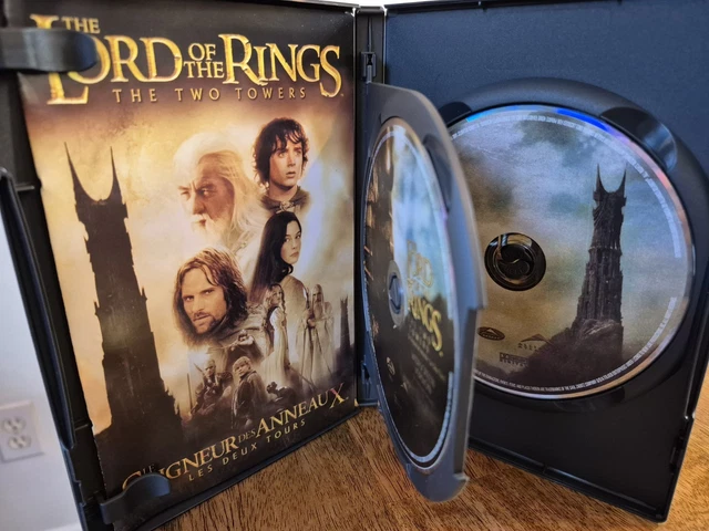THE LORD OF The Rings: The Two Towers (2-Disc Dvd Set, 2003) Like-New ...