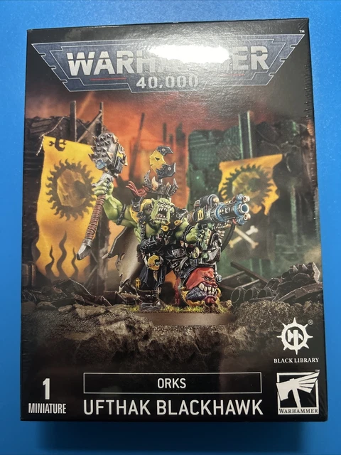 WARHAMMER 40K 40000 Orks Ufthak Blackhawk Black Library Mini Exclusive ...