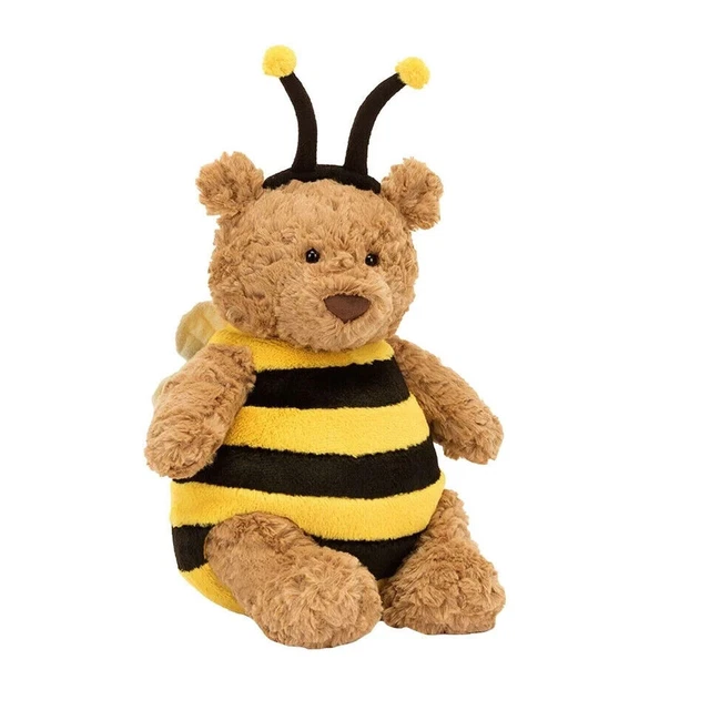 JELLY CAT BARTHOLOMEW Bear Bumblebee 2025 New Collections 25Cm UK £22. ...