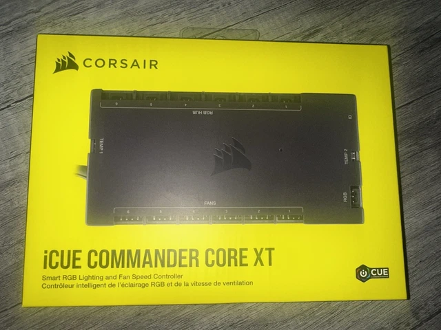 CORSAIR ICUE COMMANDER CORE XT Smart RGB Lighting & Fan Speed ...