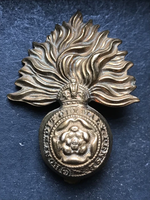 ROYAL FUSILIERS CITY Of London Regiment Original British Army Cap Badge ...