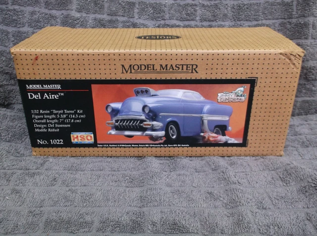TESTORS MODEL MASTER Del Aire 1/32 Scale Resin "Tarpit Toons" Model Kit ...