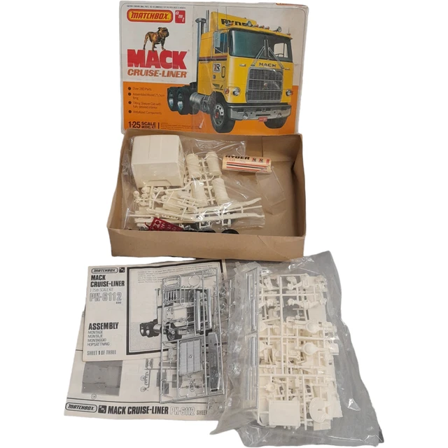 AMT MACK CRUISE Liner Model Kit 1/ 25 In Box Matchbox - Unassembled EUR ...
