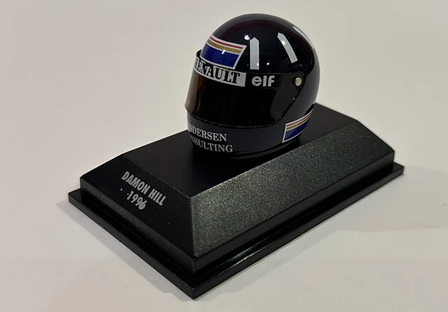 MINICHAMPS 381970001 HELMET DAMON HILL 1997 scale model 1:8 £19.50 ...