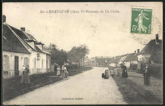 CPA SAINTE-GENEVIÉVE, HAMEAU de La Croix EUR 4,00 - PicClick FR