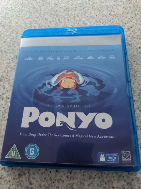 PONYO STUDIO GHIBLI 2 Disc Blu Ray EUR 8,70 - PicClick IT