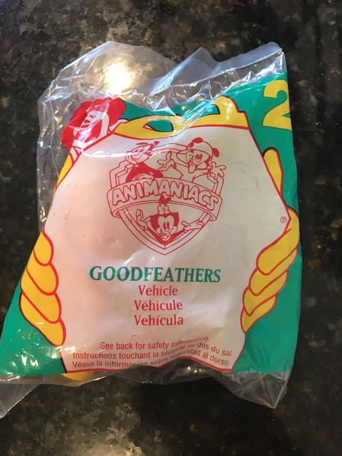 MCDONALDS HAPPY MEAL Toy Animaniacs #2 Goodfeathers vehicle 1994 EUR 2 ...