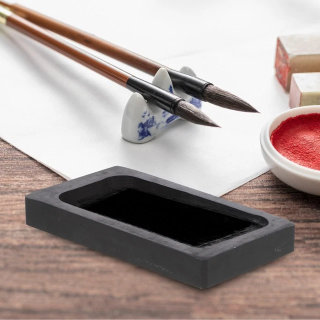 NATURAL STONE INK Grinding Stone Practical Drawing Tool 4 Inch $21.59 ...