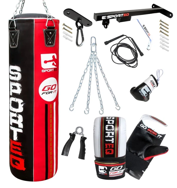 3FT/4FT/5FT PUNCHBAG HEAVY Filled, Sporteq Boxing Sets,Gym Quality Pro ...