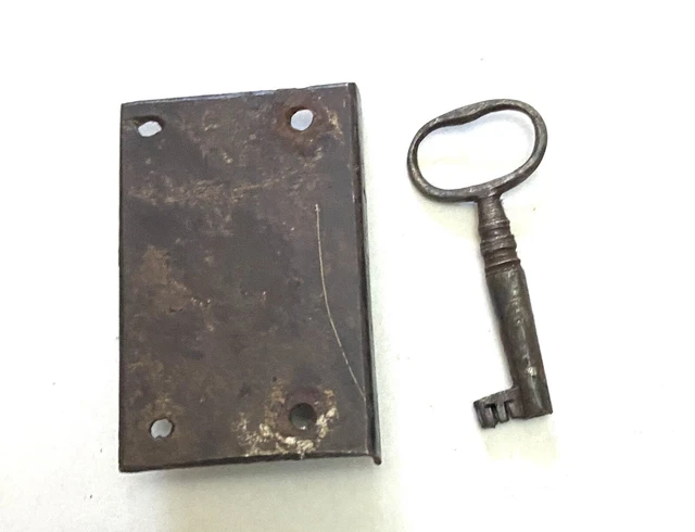 ANTIQUE GRANDFATHER / Longcase Clock Lock and Key : Working B03 £45.00 ...