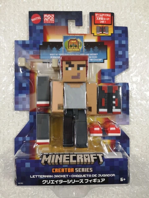 FIGURINE (FIGURE) MINECRAFT Creator Series - Letterman Jacket Japan New ...