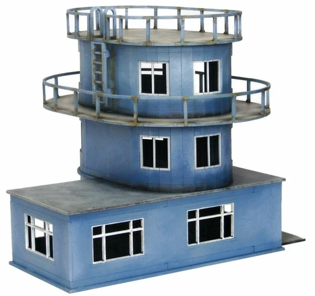 WW2 EUROPE GERMAN Control Tower 28mm Laser cut MDF Building Terrain ...