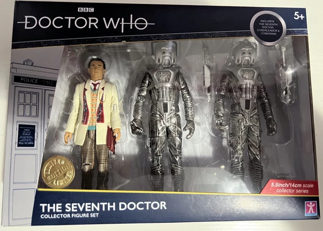 DOCTOR WHO THE Seventh Doctor Figure Set £50.00 - PicClick UK