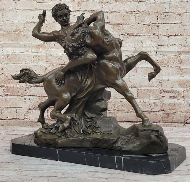 FINE ART REPRESENTATION: Barye`s Theseus and the Centaur - Handmade ...