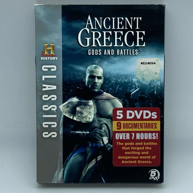 ANCIENT GREECE: GODS and Battles 5-DVD OOP History Channel Classics ...