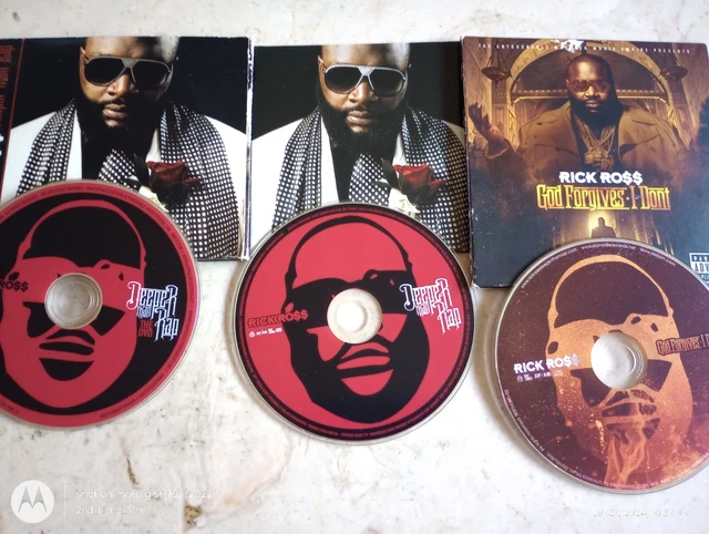 2009 RICK ROSS Deeper Than Rap Cd & Dvd&2012 God Forgives I Dont ...